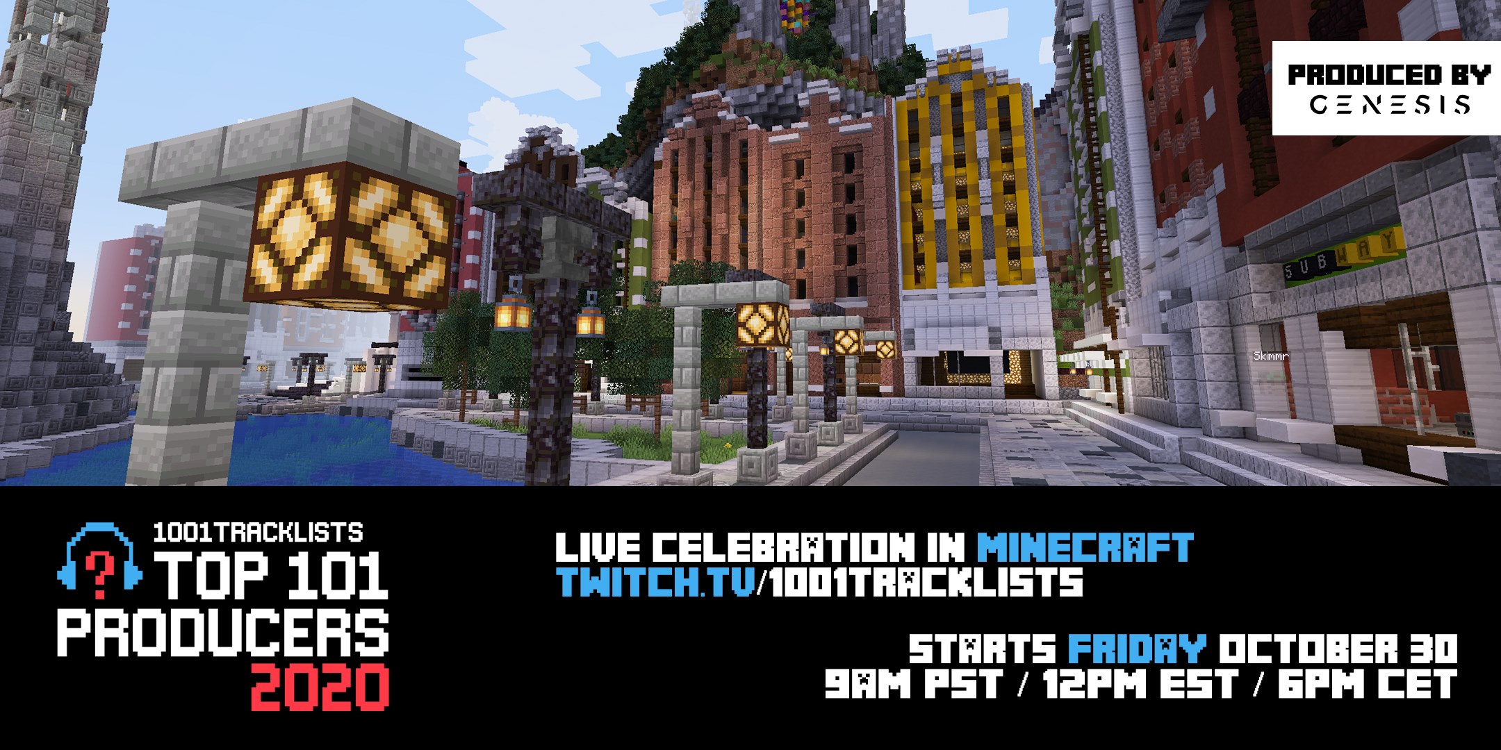 ‘Top 101 Producers of 2020’ celebrated with a virtual Minecraft live ...